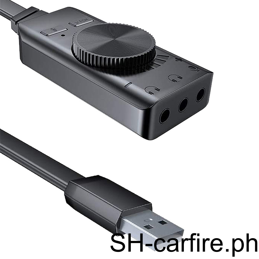 1/2/3 7.1 Channel USB Sound Card Computer Ports 3.5mm Card with Adapter ...