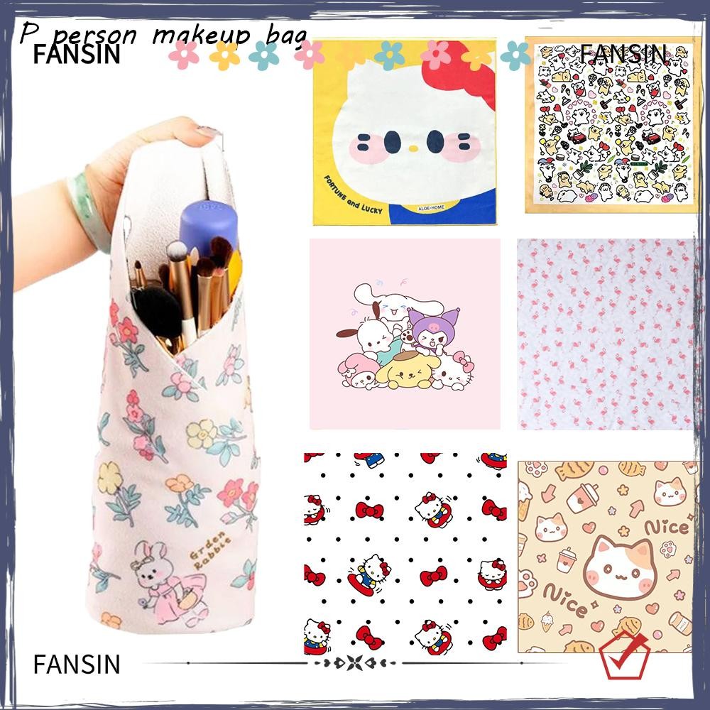 FANSIN Folding Cosmetic Bag, Reusable Digital Computer Camera Wrap ...