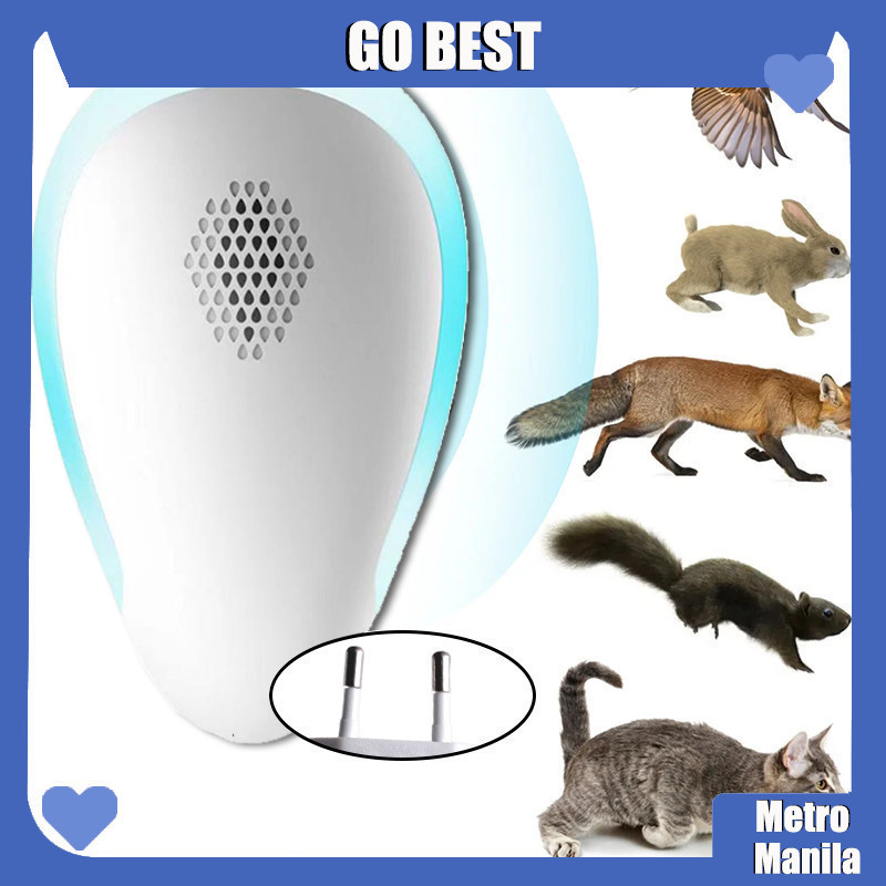Ultrasonic Rat Repellant Electric Rodent Repellent Rat Killer | Shopee ...