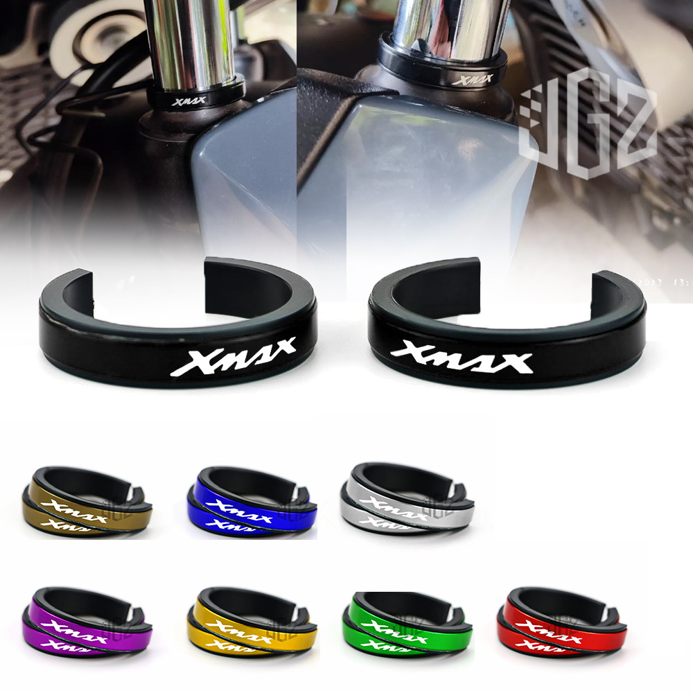 For YAMAHA XMAX 300 2017-2024 Fork Tube Rings Motorcycle CNC Front ...