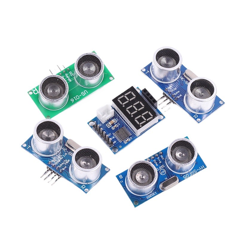 HC-SR04 ultrasonic module US-016 ultrasonic ranging module ultrasonic sensor smart car | Shopee ...