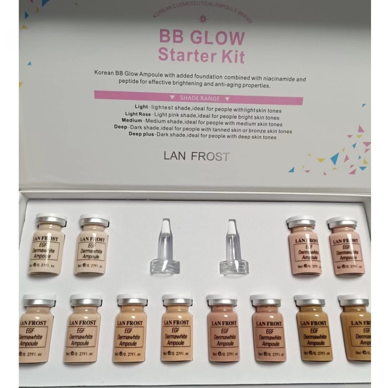 BB Cream BB Glow Starter Kit 12 Vials Brightening Serum | Shopee Philippines