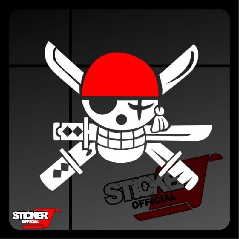 Zoro One Piece with Sword Anime Sticker for Motorcycle Stickers ...
