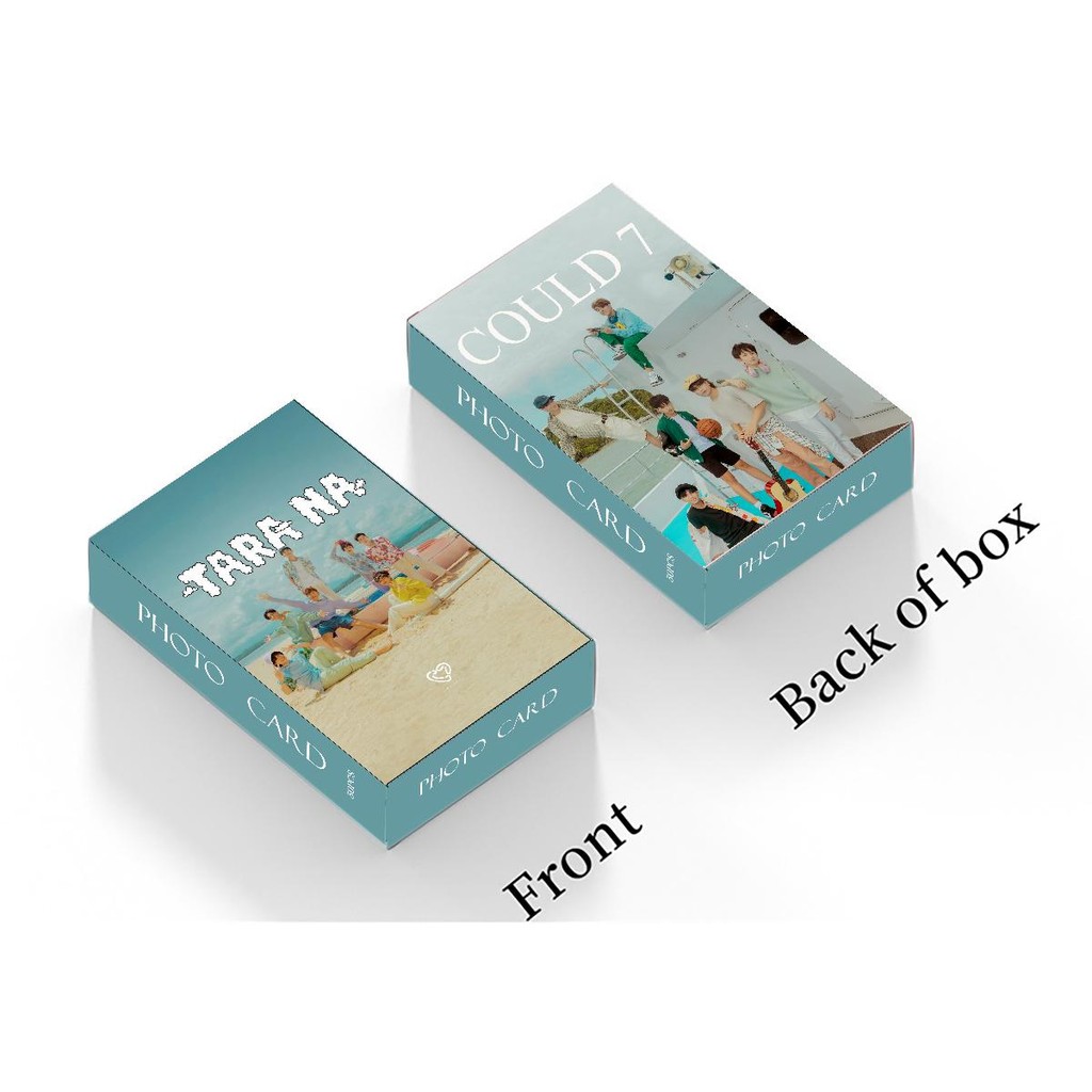 Collectible Holographic Lomo Cards 50pcs Cloud 7 Kpop Collection ...