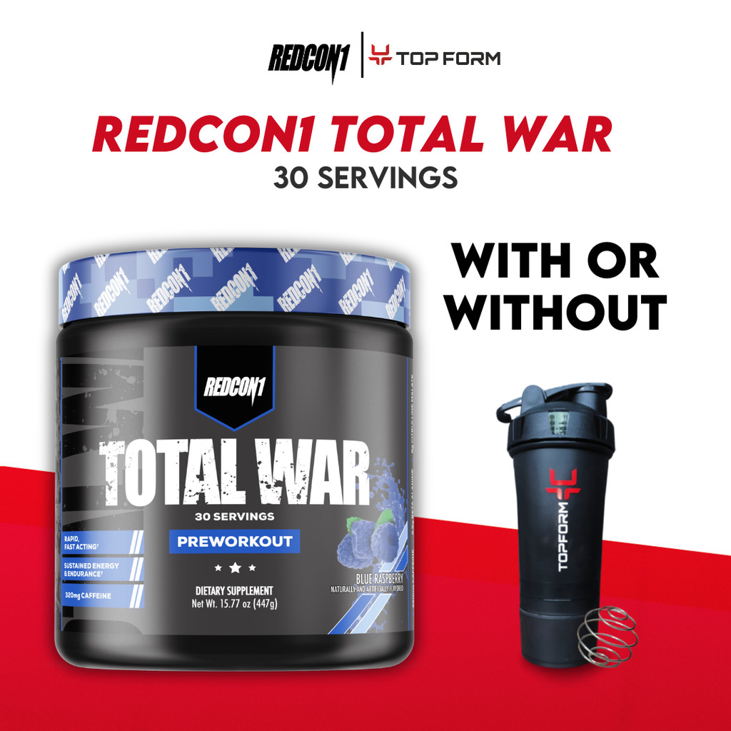 SALE!! Redcon1 Total War - Pre Workout Powder, 30 Servings Powder is ...