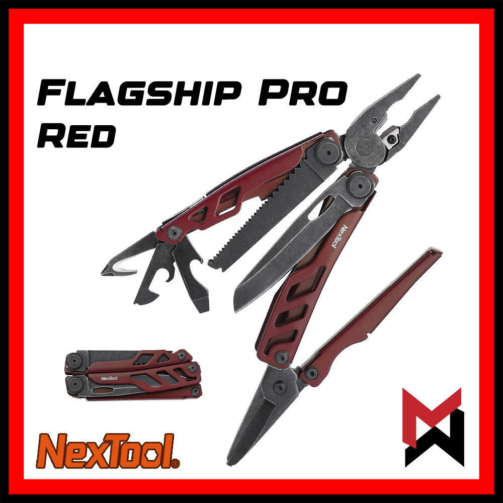 Nextool Flagship Pro - Dark Black / RED | Shopee Philippines
