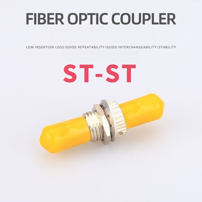 10PCS FTTH ST-ST/ST-SC/ST-FC UPC Fiber Optic Adaptor ST Coupler UPC ...