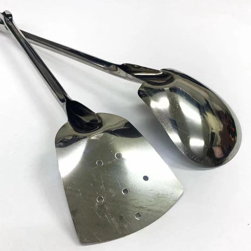 Stainless Kitchenware Cooking Utensils Sandok/Sianse Makapal | Shopee ...