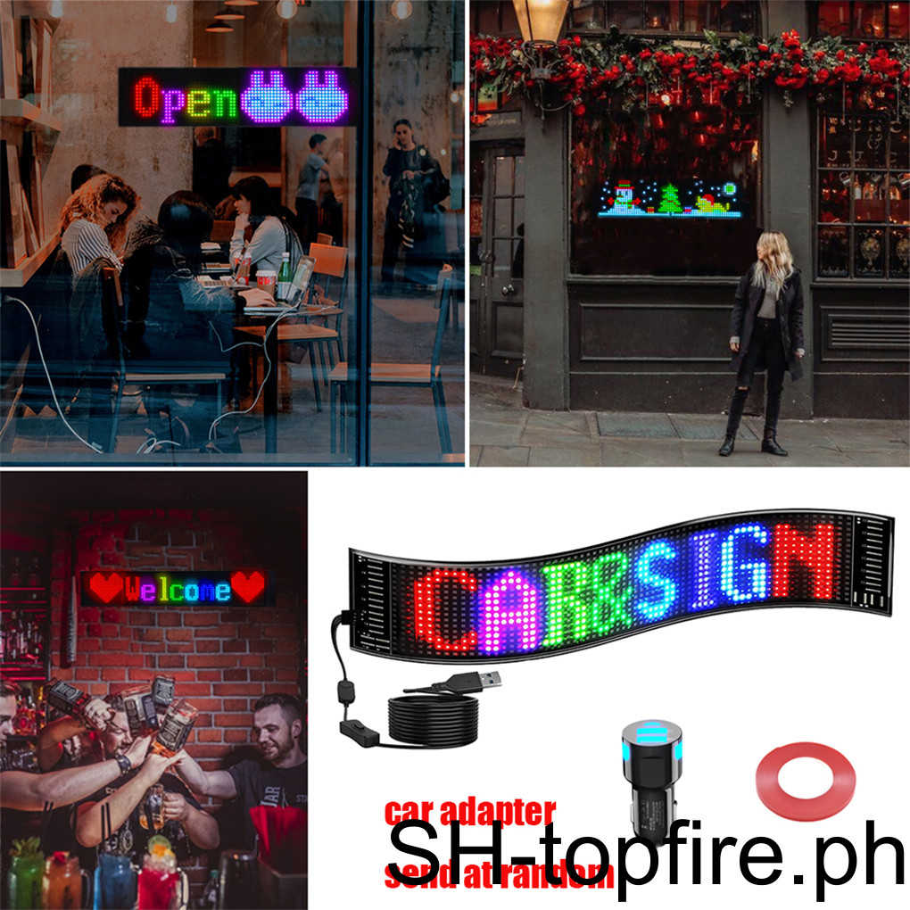 LED Car Sign Car Sign Programmable LED Car Sign Sign Programmable LED ...