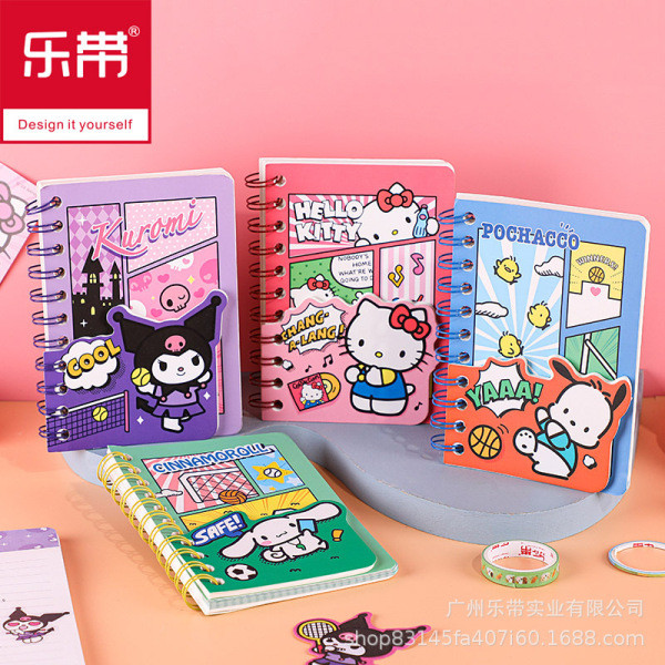 kuromi notebook for grade 3 kuromi notebook for grade 4 Sanrio A6 coil ...
