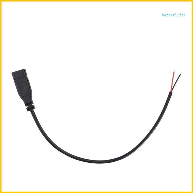 BTM USB C Connectors 2 Wire Power Supply Extension Cable Cable ...