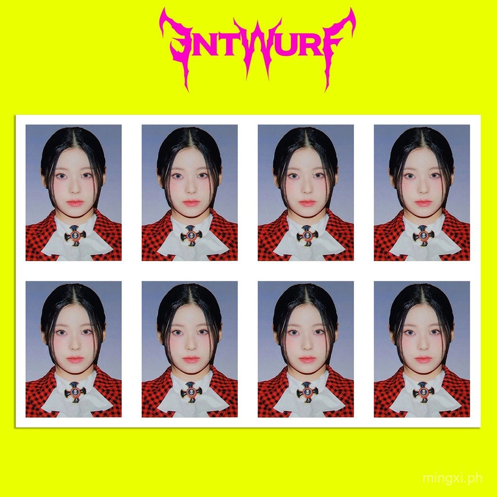 NMIXX Photocard ENTWURF Album Peripheral ID Photo Dear My Muse ID Photo ...