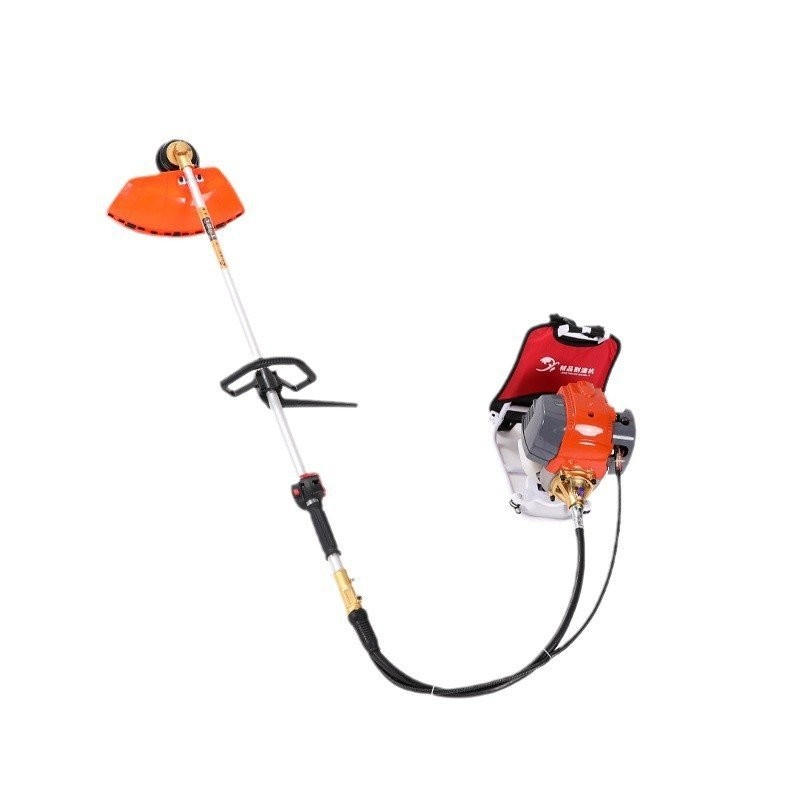 Small GX35PS Backpack Gasoline Lawn Mower Harvester Four-Stroke ...