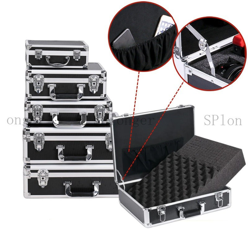 【In Stock】Aluminum Alloy Hardware Tool Box Carrying Case Instrument ...