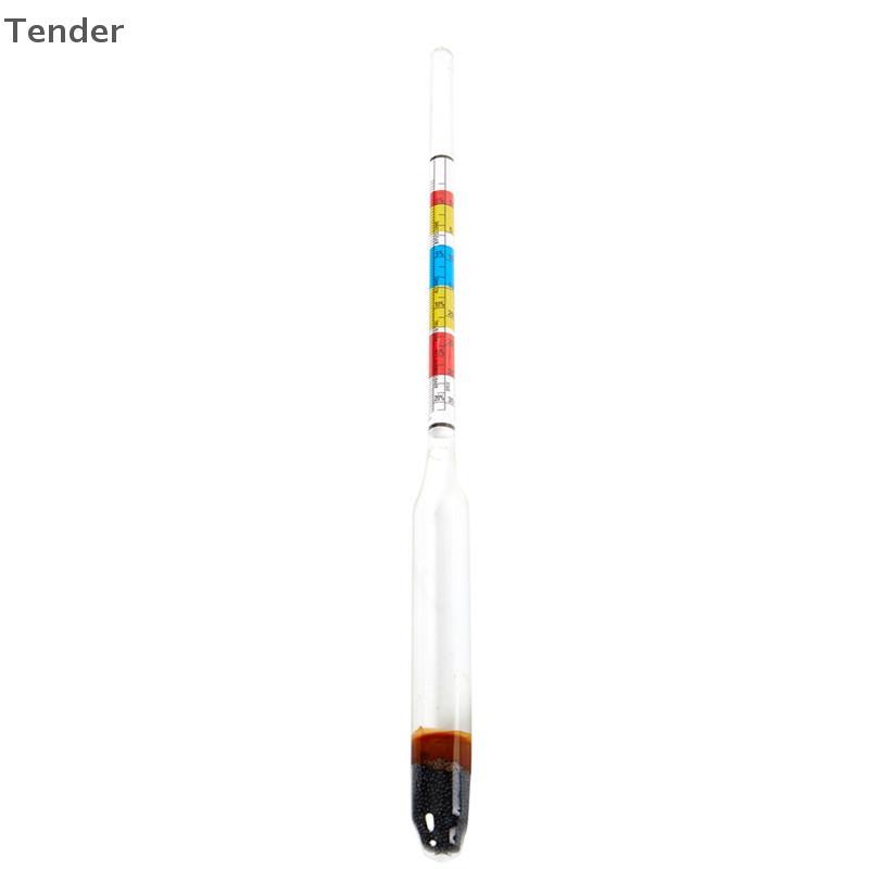 [Shyvana] 1/2Pcs Triple Scale Hydrometer For Home Brew Wine Beer Cider ...