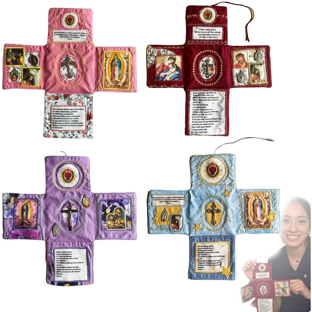 Handcrafted Pocket Devotional – Faith Edition, Handmade Embroidered ...