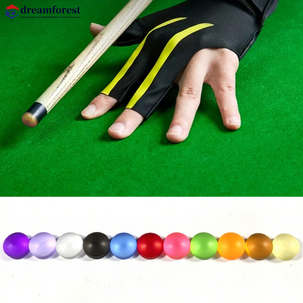 DREAMFOREST 1PC 12/14MM Multi-Color Transparent Acrylic Billiard Cue ...