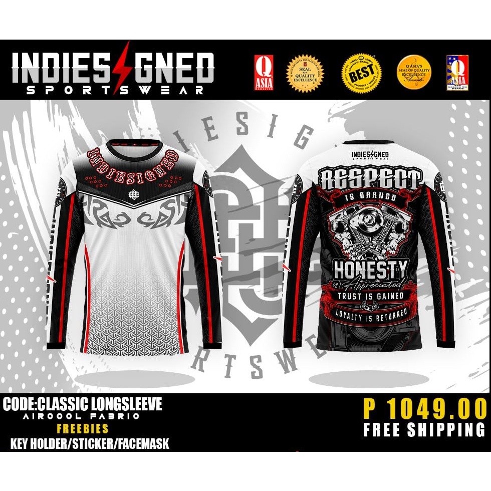 2025 New Fashion Long sleeved T-shirt INDIESIGNED CLASSIC AIRCOOL RIDING JERSEY 3D printed long ...