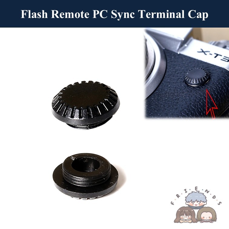 PC Sync Terminal Cover by JRR Flash Connector Cap (Remote) | Shopee ...