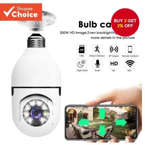 360-Degree WiFi Security Camera with Voice Control for Mobile ...