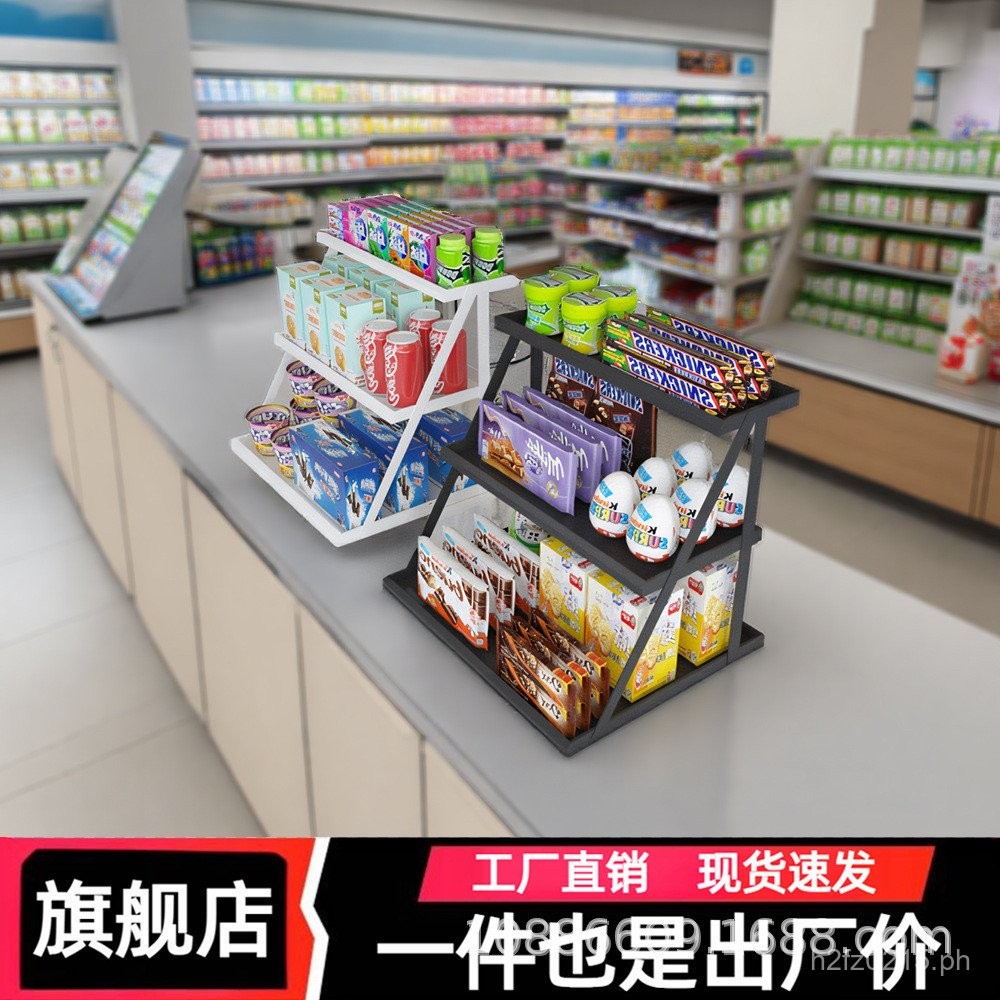 Bar Counter Desktop Cash Register Display Rack Convenience Store ...