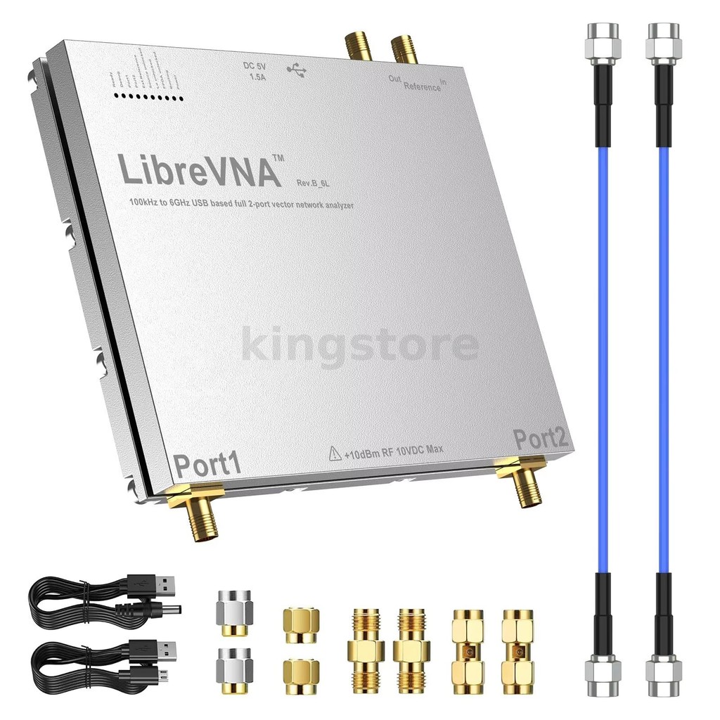 LibreVNA 100kHz-6GHz Vector Network Analyzer Professional USB Based VNA ...