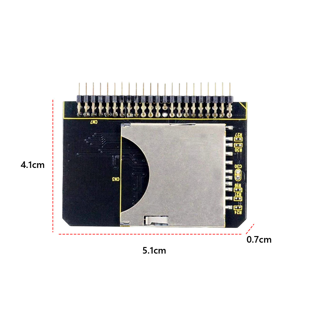 SD To 2.5 Inch IDE 44-pin Transfer Card Adapter IDE SD Adapter SSD ...