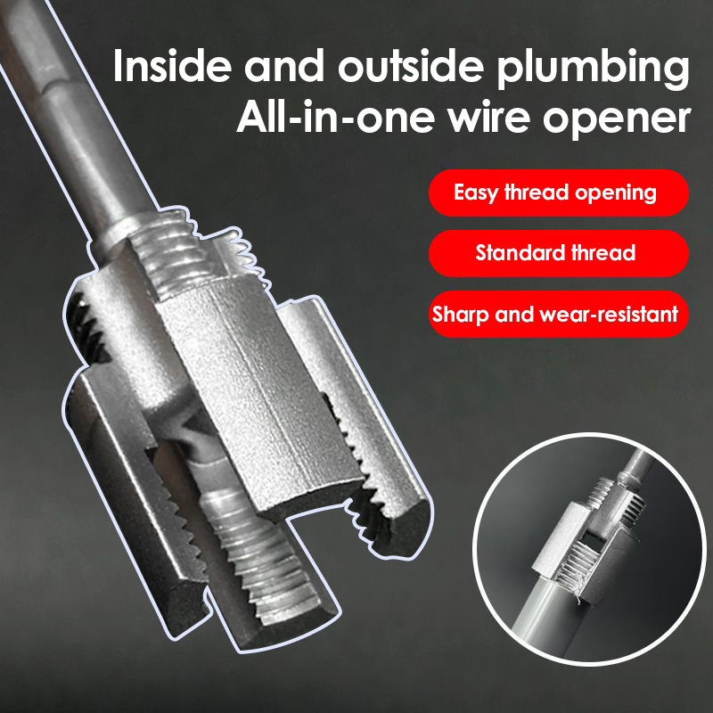 Internal and External Water Pipe Extractor Pipe Maintenance Strong Grip ...