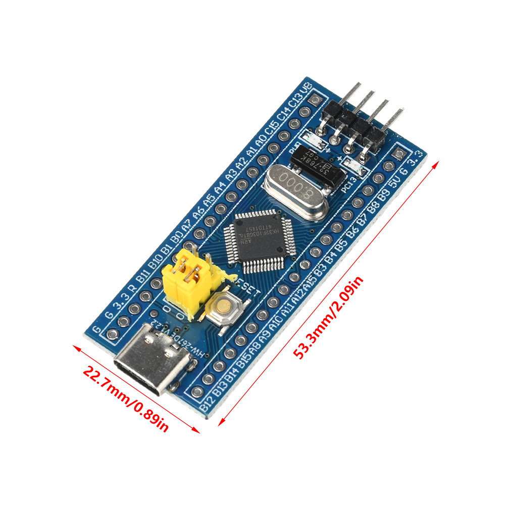 Pcbfun Stm32f103c8t6 Microcontroller Development Board Minimum System