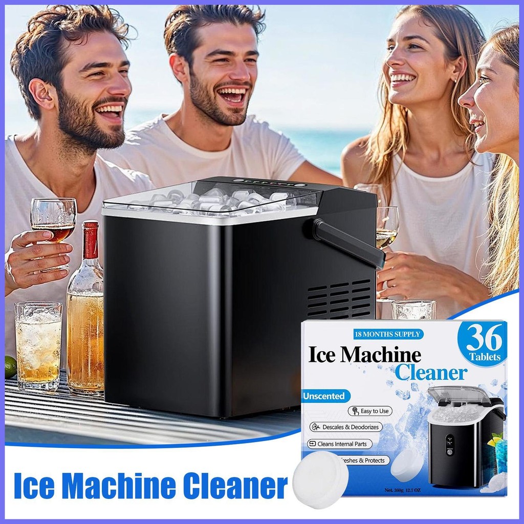 Ice Maker Cleaner 36 Tabs Ice Machines Scale Remover Washing Scale ...
