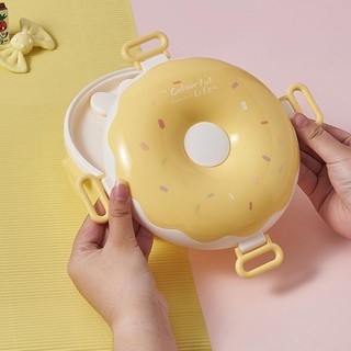 Microwavable Donut Bento Lunch Box Adorable Container For Lunches ...