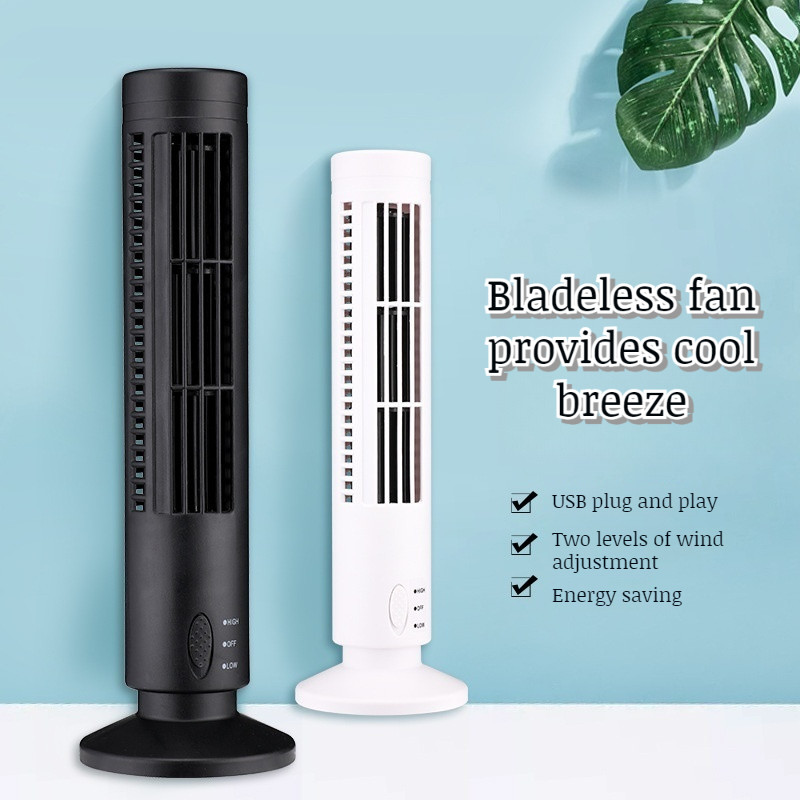 Vertical Usb Tower Fan Tower Electric Fan Air Conditioner Bladeless Fan ...