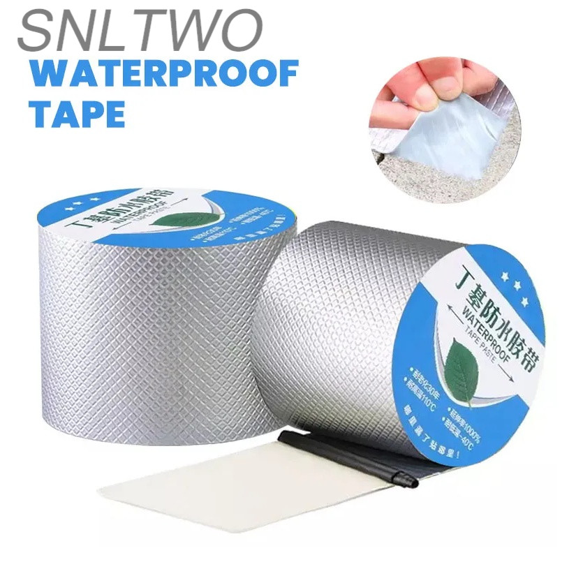 Waterproof Tape aluminum foil butyl sealing self adhesive tape color steel bungalow roof ...