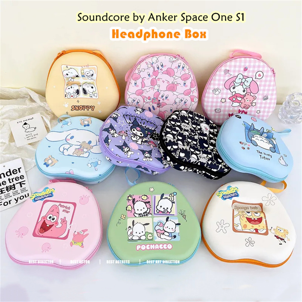 【Fast Shipment】 For Soundcore by Anker Space One S1 Headphone Case Cute ...