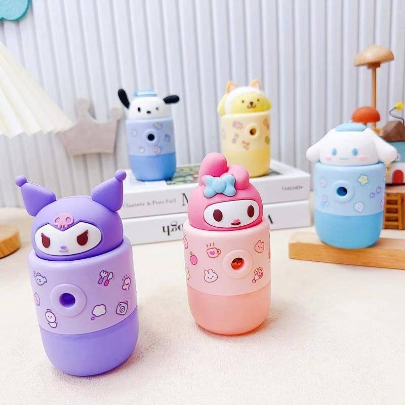 New Sanrio Mymelody Kuromi Cinnamoroll Pochacco Pom Pom Purin Pencil ...