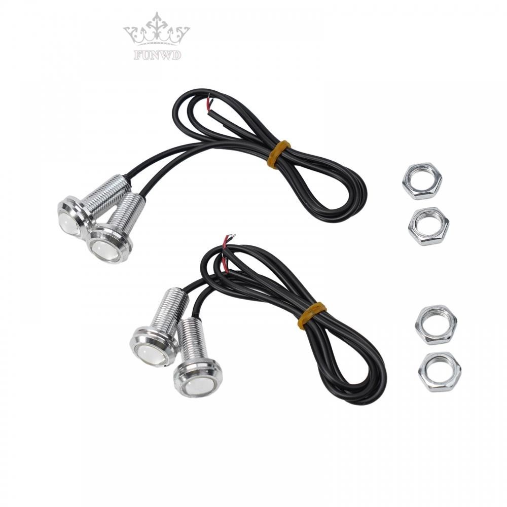 Silver Waterproof LED Boat Lights Outrigger Spreader Transom Underwater ...