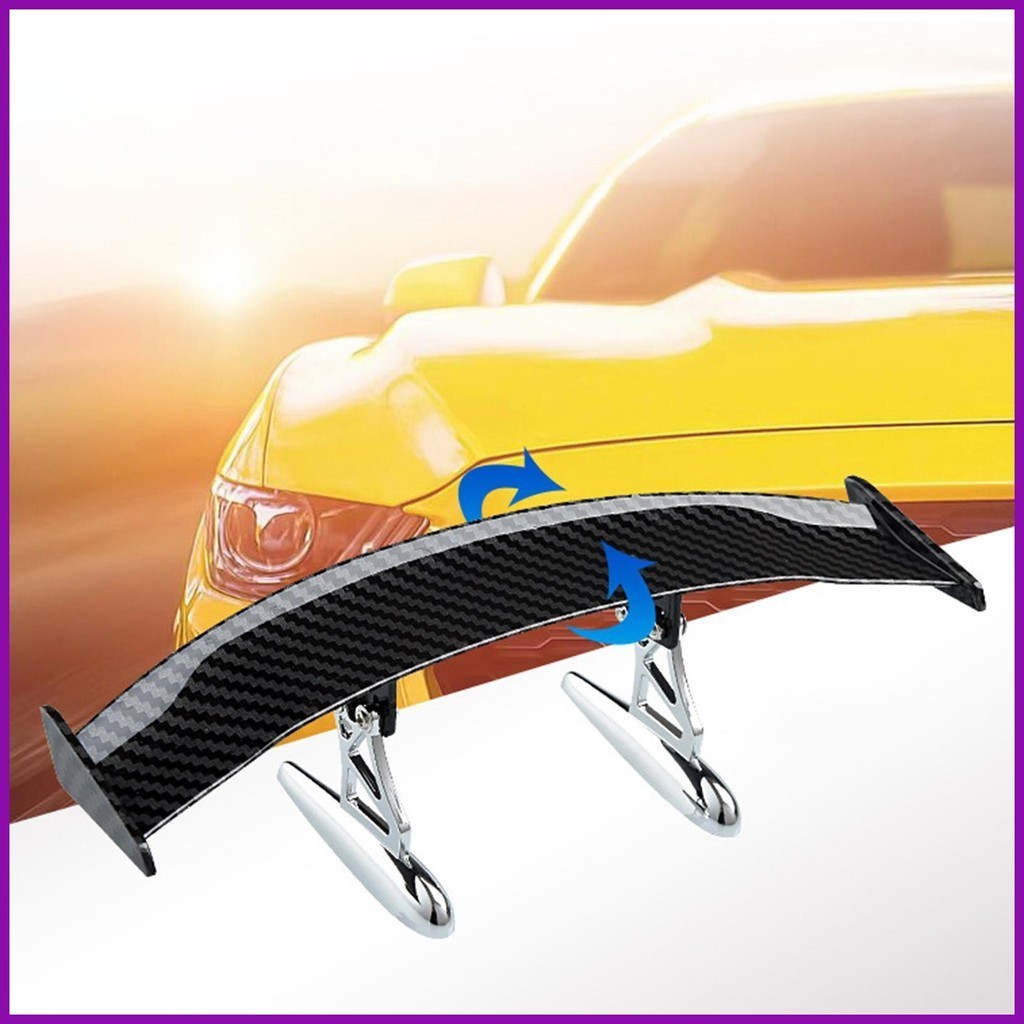 Rear Spoiler Wing Lightweight Car Rear Wing Adjustable Angle Car ...