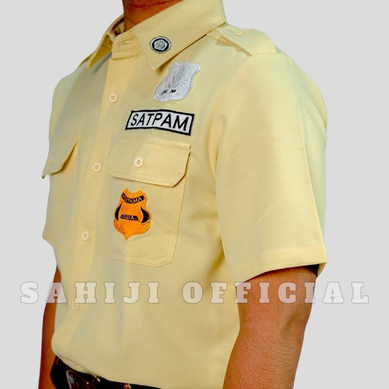 Pdh Security Guard Uniform, The Latest Beige, Comfortable To Wear, Neat ...