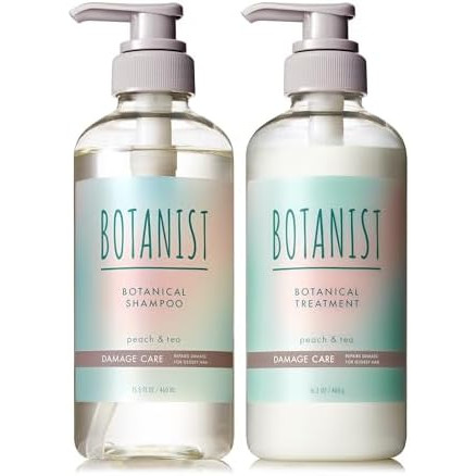 BOTANIST | Shampoo Treatment Set Damage Care Ice Peach Tea【Direct from Japan】 | Shopee Philippines