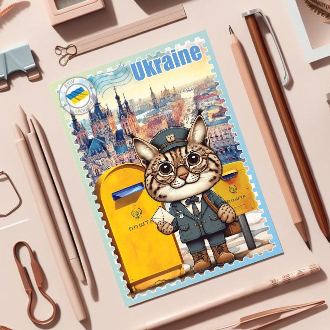 PCC WonderPost Countries Series Ukraine | Shopee Philippines