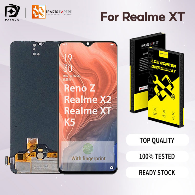 AMOLED Original LCD For Realme XT RMX1921 LCD Replacement Display Touch ...