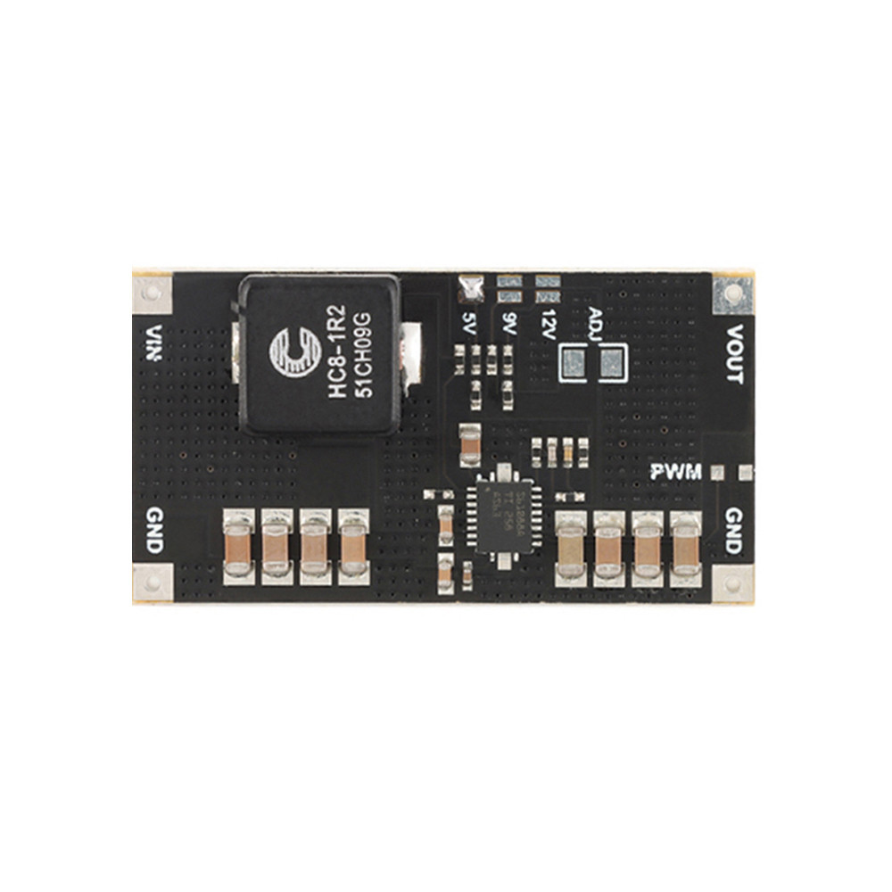 TPS61088 5V 9V 12V Adjustable Boost Switch Power Supply Module 10A 30W Max Step-up Power Supply ...