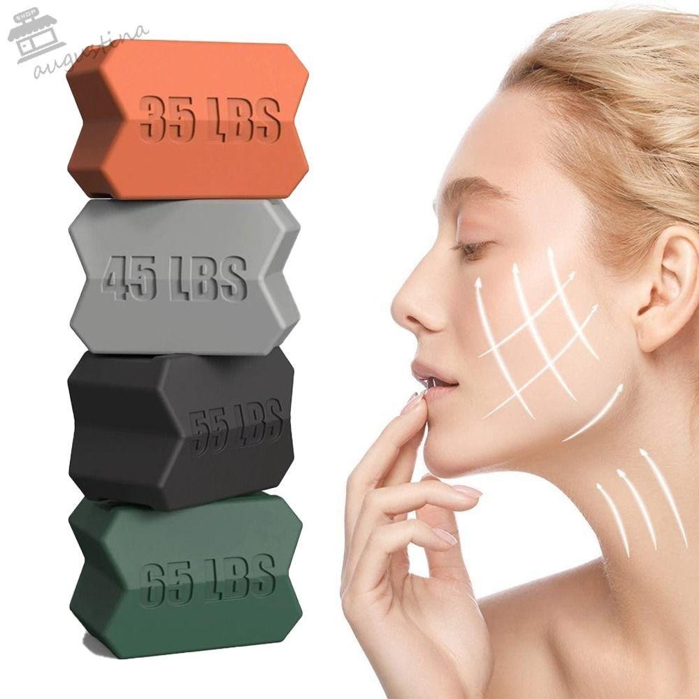 AUGUSTINA 1 Pair of Jaw Exerciser, Training Double Chin Fitness Face ...