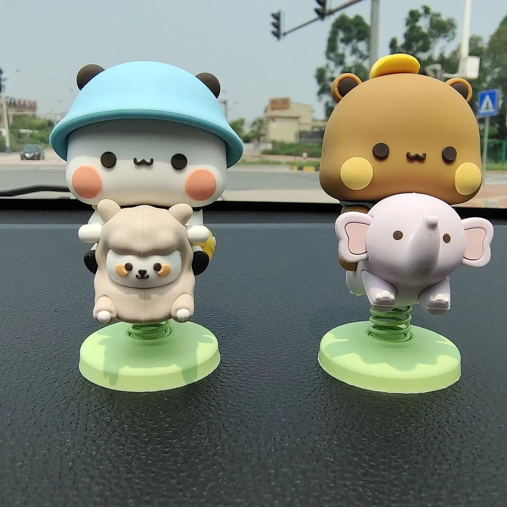 Yier And Bubu Figures Anime Panda Bubu Dudu Cute Figurine Q Version ...