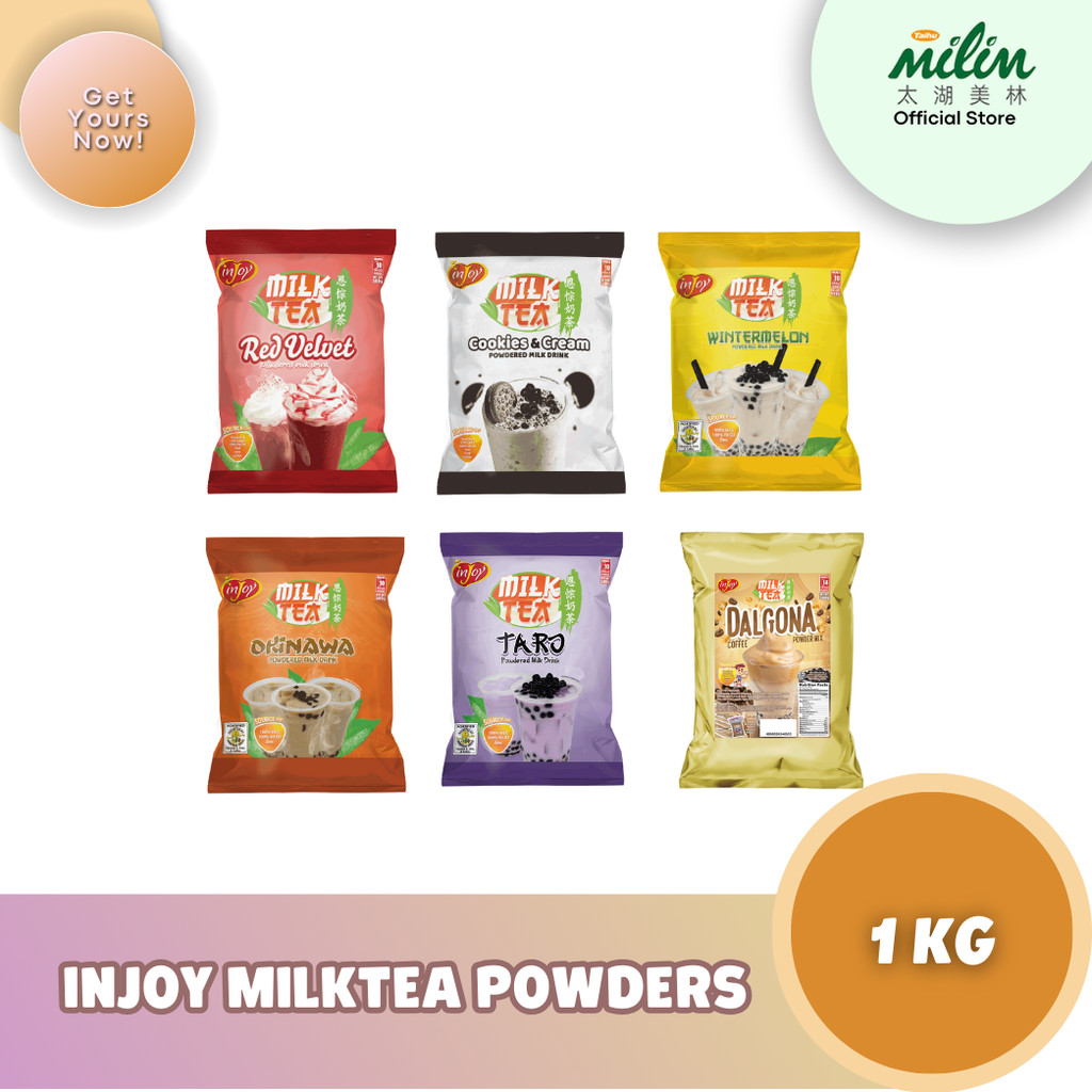 inJoy Milk Tea Powders 500g / Flavor Powder / Milktea / Injoy / Local ...