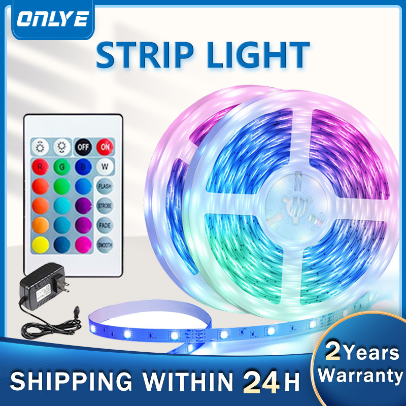 LED RGB 5M 10M 15M Decorative Light Strip Flexible Light Strip Suitable ...