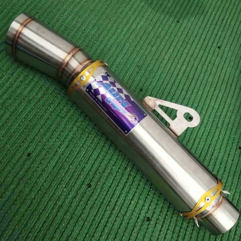 Aun pipe open spec big tip 51mm Canister only for motorcycle | Shopee ...