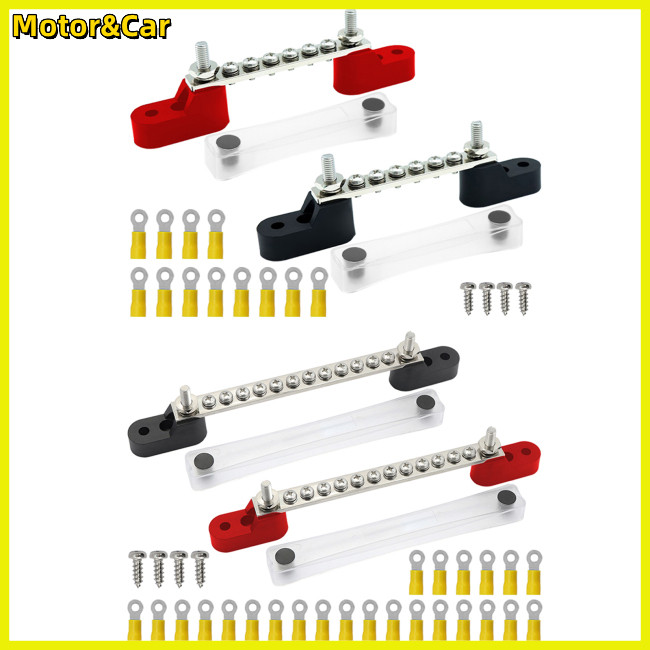 jianting 100A Bus Bar Terminal Studs Power Distribution Block With ...