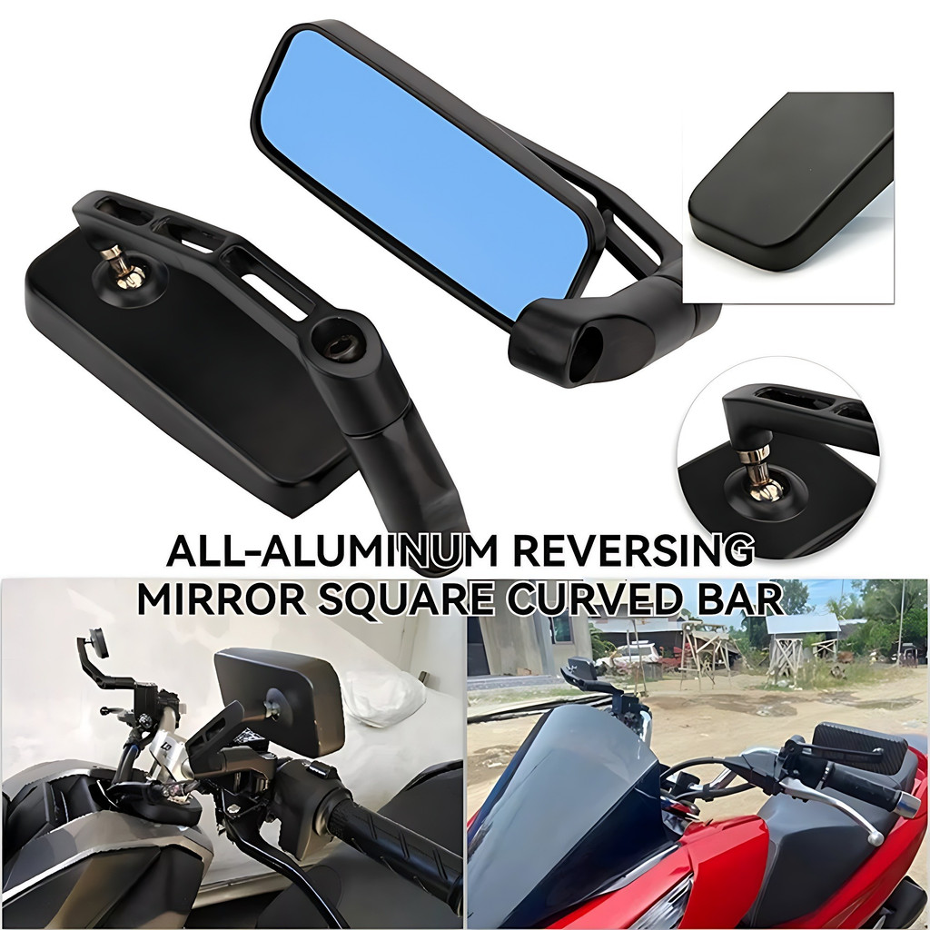 Motorcycle Rear View Side Mirror Rear Mirror Rearview Mirror Full Heavy ...