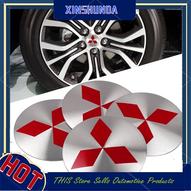 nxp-XSD 4PCS/Set 56mm Car Wheel Center Hub Cap Emblem Badge Decal ...